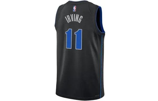 Nike Nba Kyrie Irving Dallas Mavericks City Edition 2023/24 Swingman Jersey #11 - Black