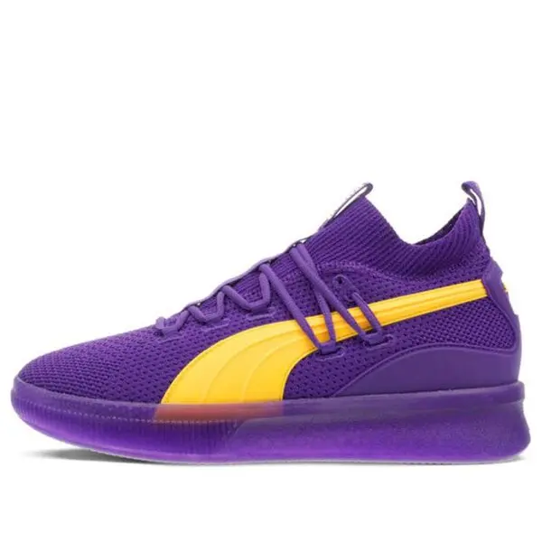 PUMA Clyde Court "city Pack Los Angeles" Athletic Sneakers - Purple