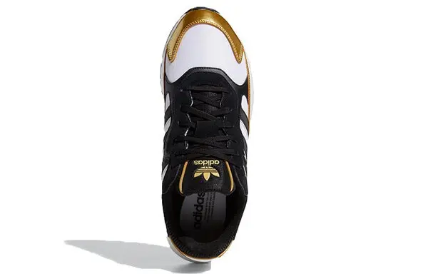 Adidas Tresc Run " Metallic Gold" Sneakers - Black