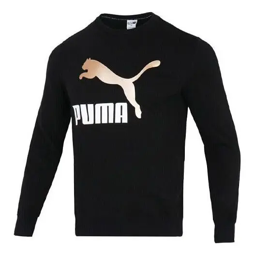 PUMA Bronzing Logo Pullover - Black