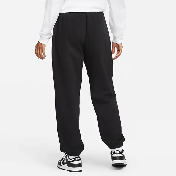 Nike Club Fleece Mid-rise Oversized Sweatpants - Black