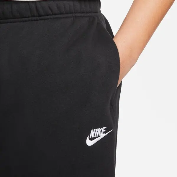 Nike Club Fleece Mid-rise Oversized Sweatpants - Black