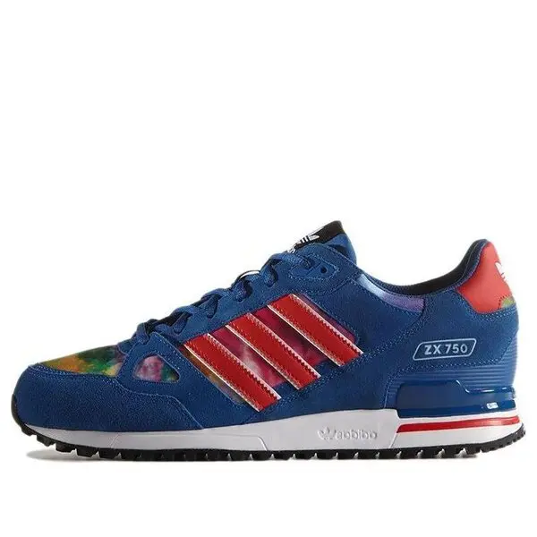 Adidas Originals Zx 750 Athletic Sneakers - Blue/red