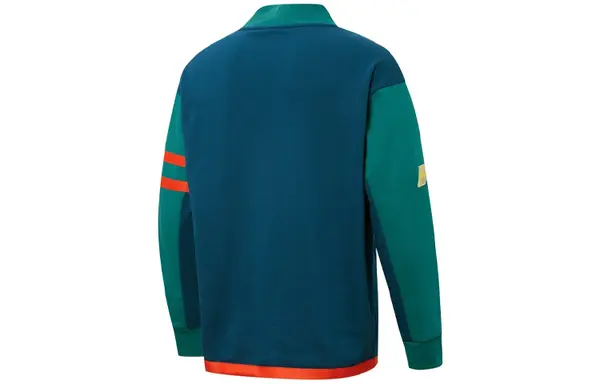 PUMA Mix Badge Long Cardigan - Blue/green/red
