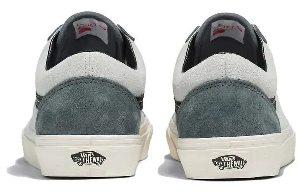 VANS Old Skool Pig Suede Sneakers - Grey/black