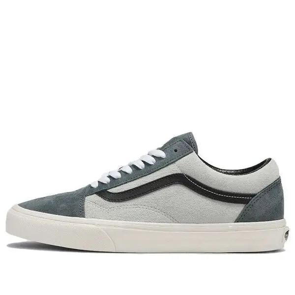 VANS Old Skool Pig Suede Sneakers - Grey/black