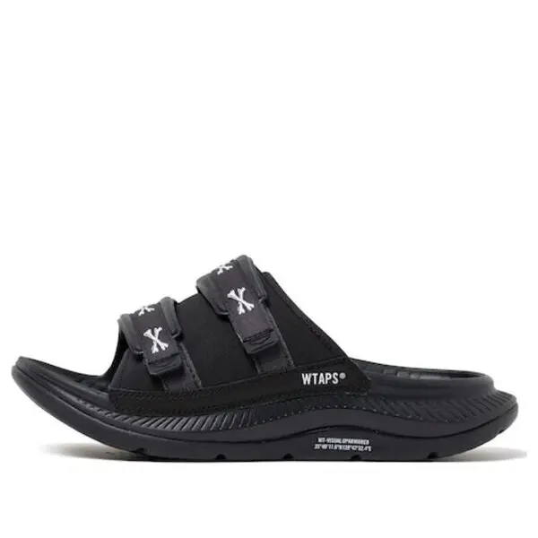 Hoka One One X Wtaps Ora Luxe Slides - Black