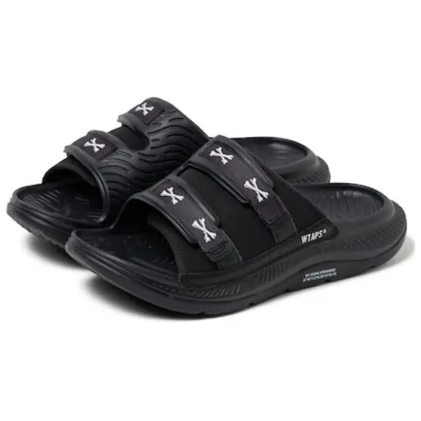 Hoka One One X Wtaps Ora Luxe Slides - Black