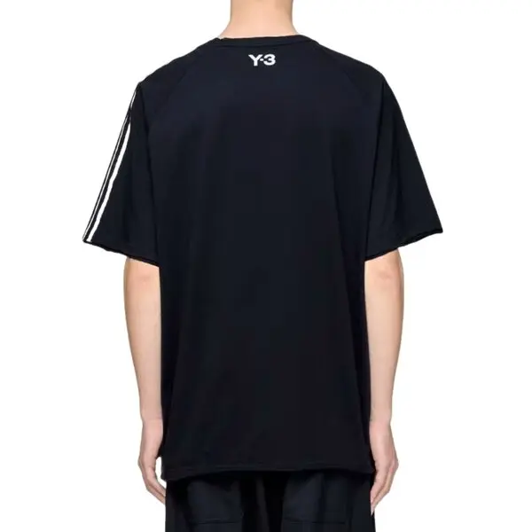 Adidas Y-3 3-stripes T-shirt - Black