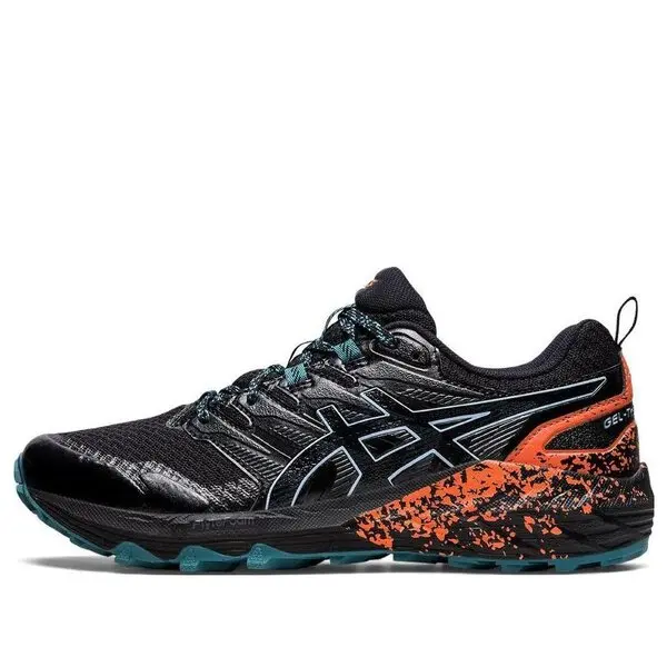 Asics Gel-trabuco Terra Running Shoes - Black/orange