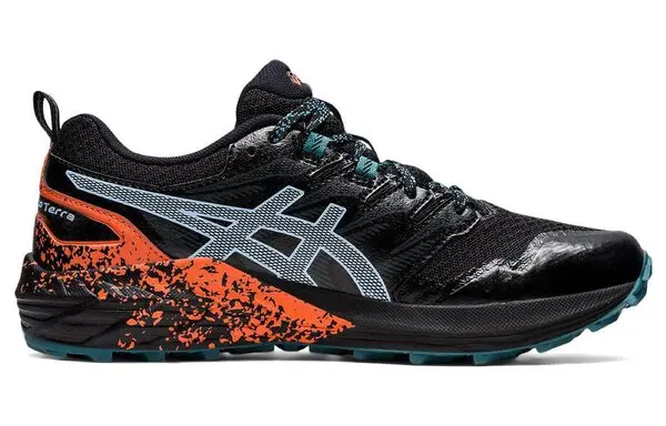 Asics Gel-trabuco Terra Running Shoes - Black/orange