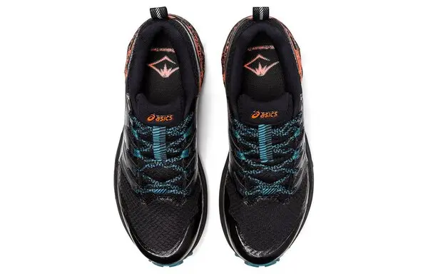 Asics Gel-trabuco Terra Running Shoes - Black/orange