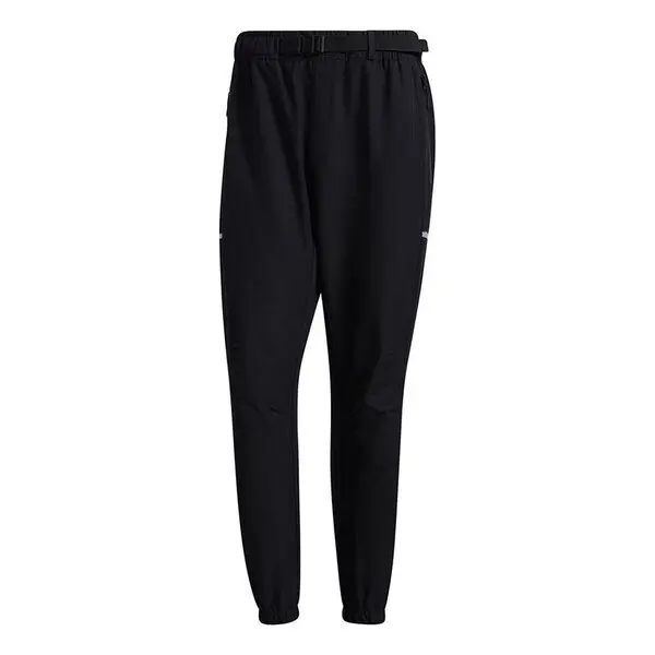Adidas Th Pnt Wv Id Outdoor Sports Bundle Feet Woven Long Pants - Black