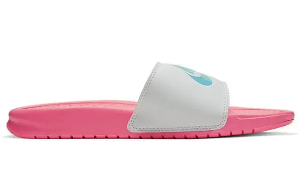 Nike Benassi Jdi Slides - White/pink
