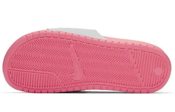 Nike Benassi Jdi Slides - White/pink