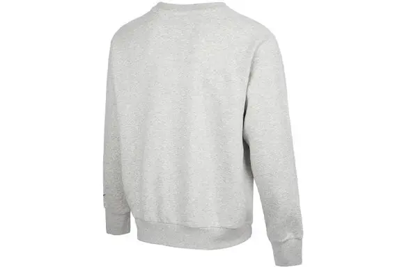 Nike Nba Courtside Logo Fleece Pullover - Grey