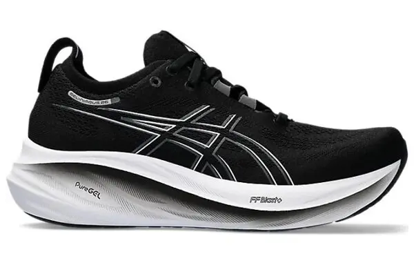 Asics Gel-nimbus 26 Athletic Sneakers - Black/graphite Grey