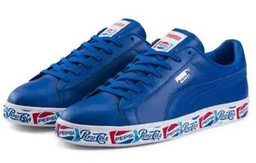 PUMA X Pepsi Basket Logo Sneakers