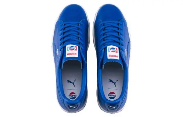 PUMA X Pepsi Basket Logo Sneakers