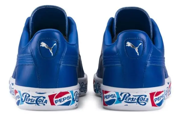 PUMA X Pepsi Basket Logo Sneakers