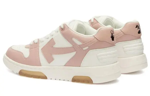 Off-White Out Of Office Low-top Sneakers - Pink/white