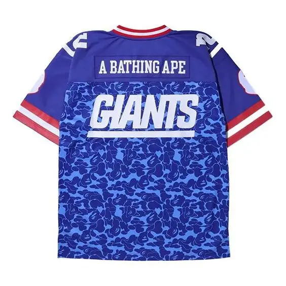 A BATHING APE X Mitchell & Ness Nfl New York Giants Legacy Jersey