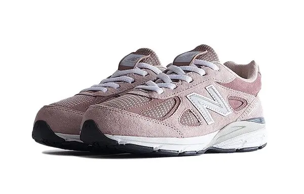 NEW BALANCE Kith X 990v4 Low Top Sneakers - Pink
