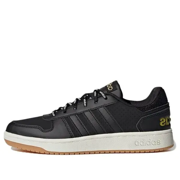 Adidas Hoops 2.0 Low Top Sneakers - Black