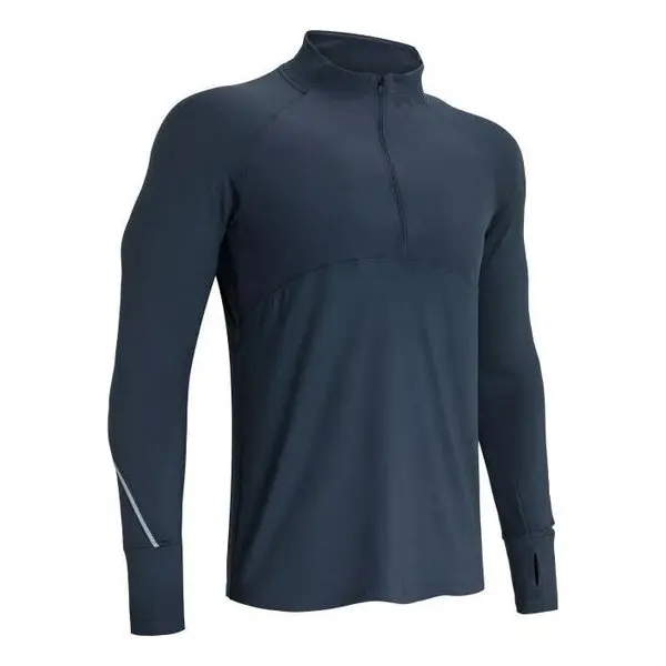 Under Armour Qualifier Run 2.0 1/2 Zip Top - Blue/grey