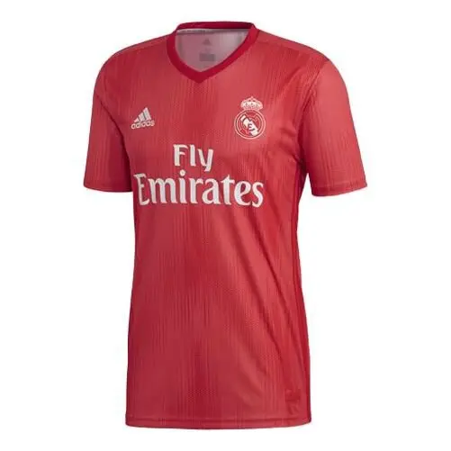Adidas Real Madrid 1819 Season Away Ocean Jersey - Red