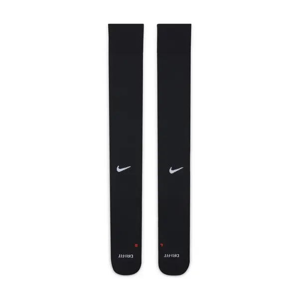 Nike Academy Alphabet Logo Soccer/football Socks 2 Pairs - Black