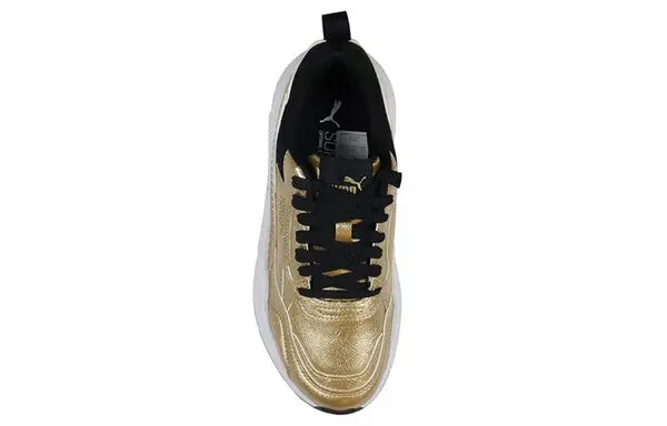PUMA X-ray2 Square Metallic Tum Sneakers - Gold