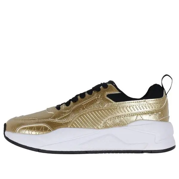 PUMA X-ray2 Square Metallic Tum Sneakers - Gold