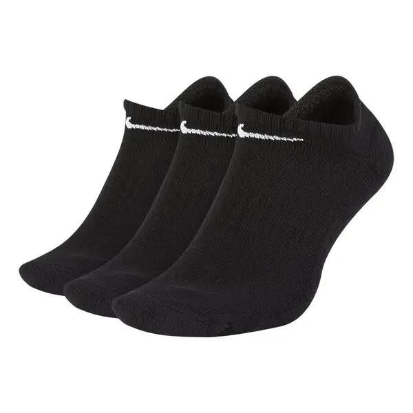 Nike Everyday Cushioned No-show Socks 3 Pair Pack - Multi-color