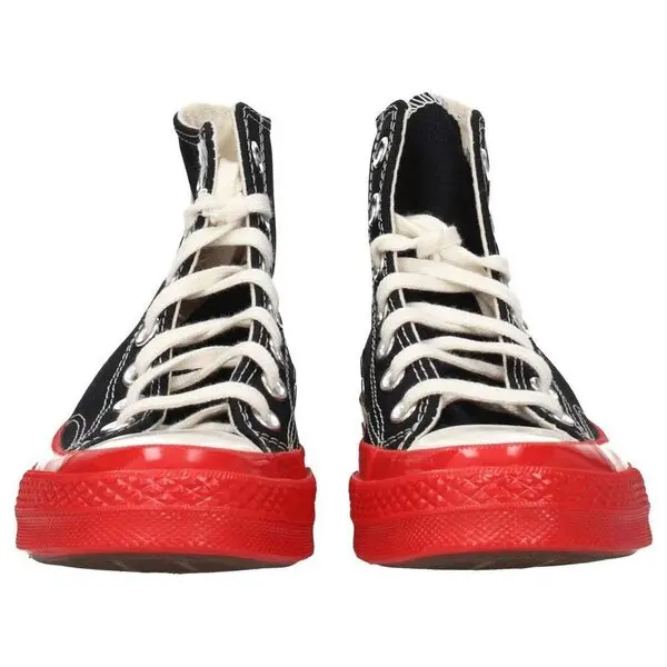 CONVERSE X Comme Des Garons Play Chuck Taylor High Top Sneakers