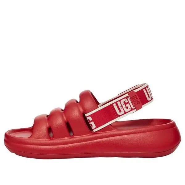UGG Sport Yeah Slide Sandals - Samba Red