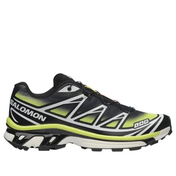 SALOMON Xt-6 "skyline Black Sharp Green" Sneakers