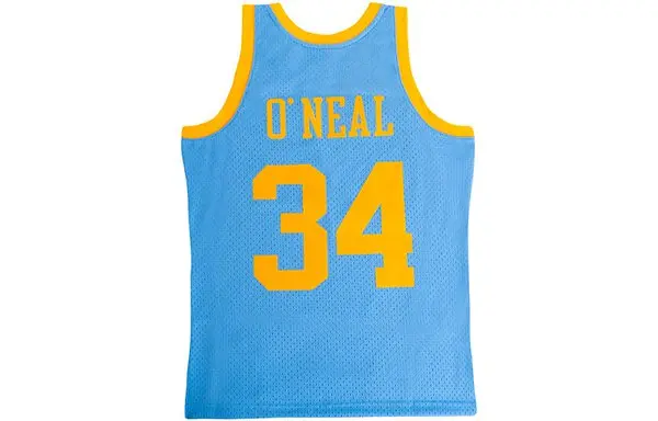 Mitchell & Ness Nba La Lakers 2001-2002 Shaquille O'neal #34 Replica Swingman Jersey - None