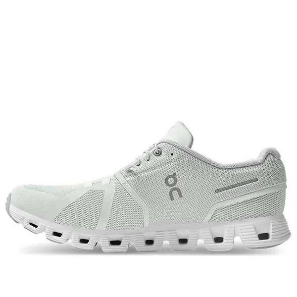 On Cloud 5 Athletic Shoes - Ice White