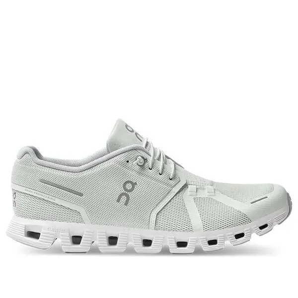 On Cloud 5 Athletic Shoes - Ice White
