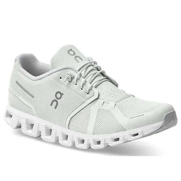 On Cloud 5 Athletic Shoes - Ice White