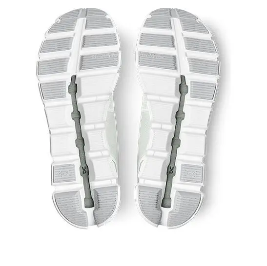 On Cloud 5 Athletic Shoes - Ice White