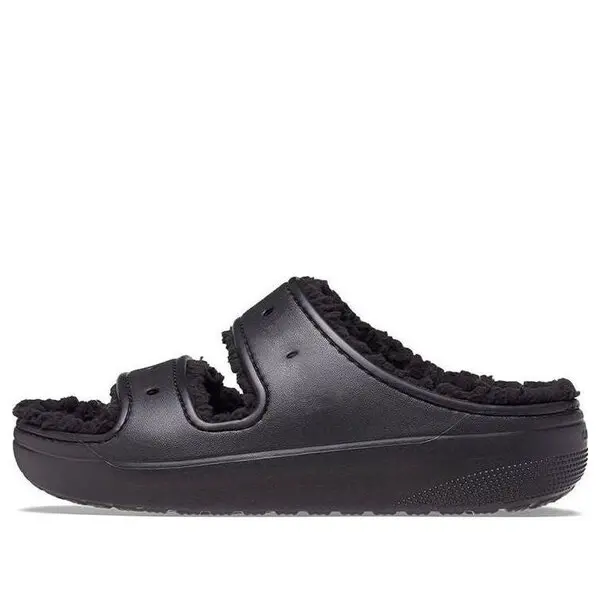 CROCS Classic Cozzzy Sandal - Black