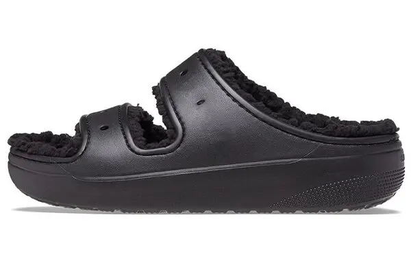 CROCS Classic Cozzzy Sandal - Black