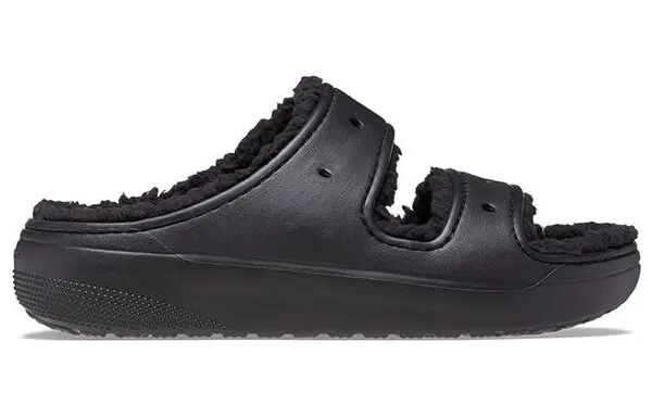 CROCS Classic Cozzzy Sandal - Black