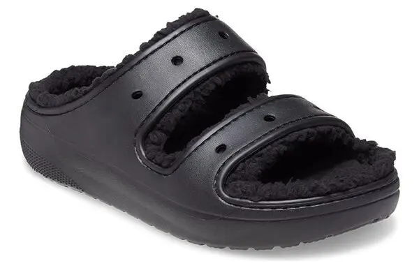 CROCS Classic Cozzzy Sandal - Black