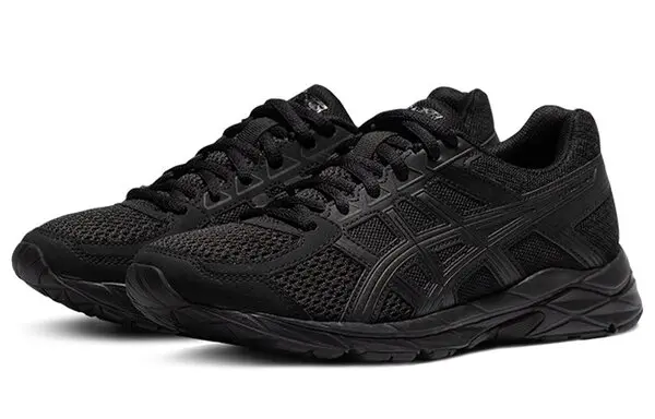 Asics Gel-contend 4 "triple " Low Top Sneakers - Black