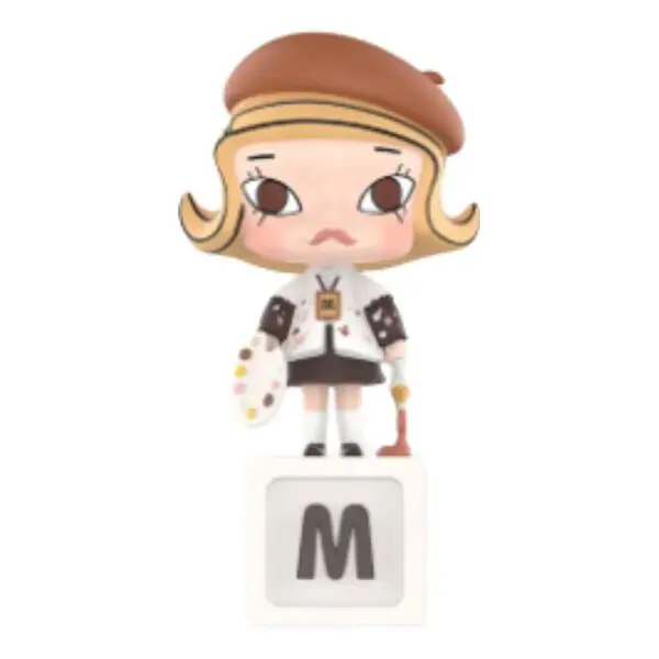POP MART Molly "the First Molly Brown" Secret Edition B Figure - Multi-color