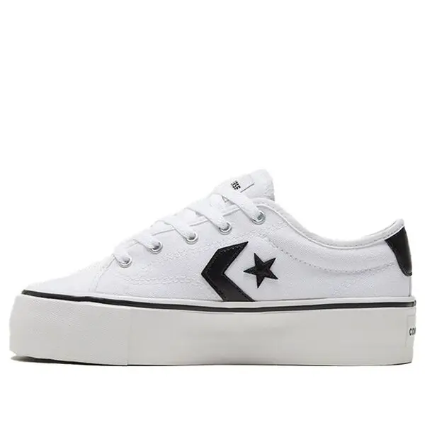CONVERSE Star Player Platform Sneakers - White/black
