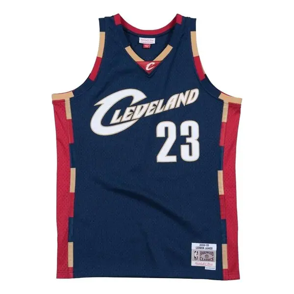 Mitchell & Ness Nba Swingman Jersey Cleveland Cavaliers Alternate 2008-09 Lebron James - Navy/red